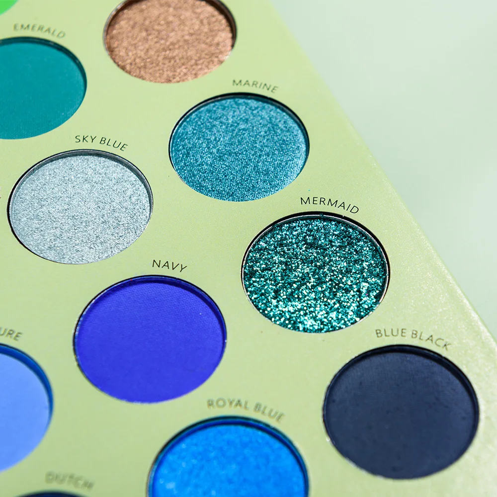 72 Colors Book Eyeshadow Palette Glitter Matte Color Shades Cosplay ...