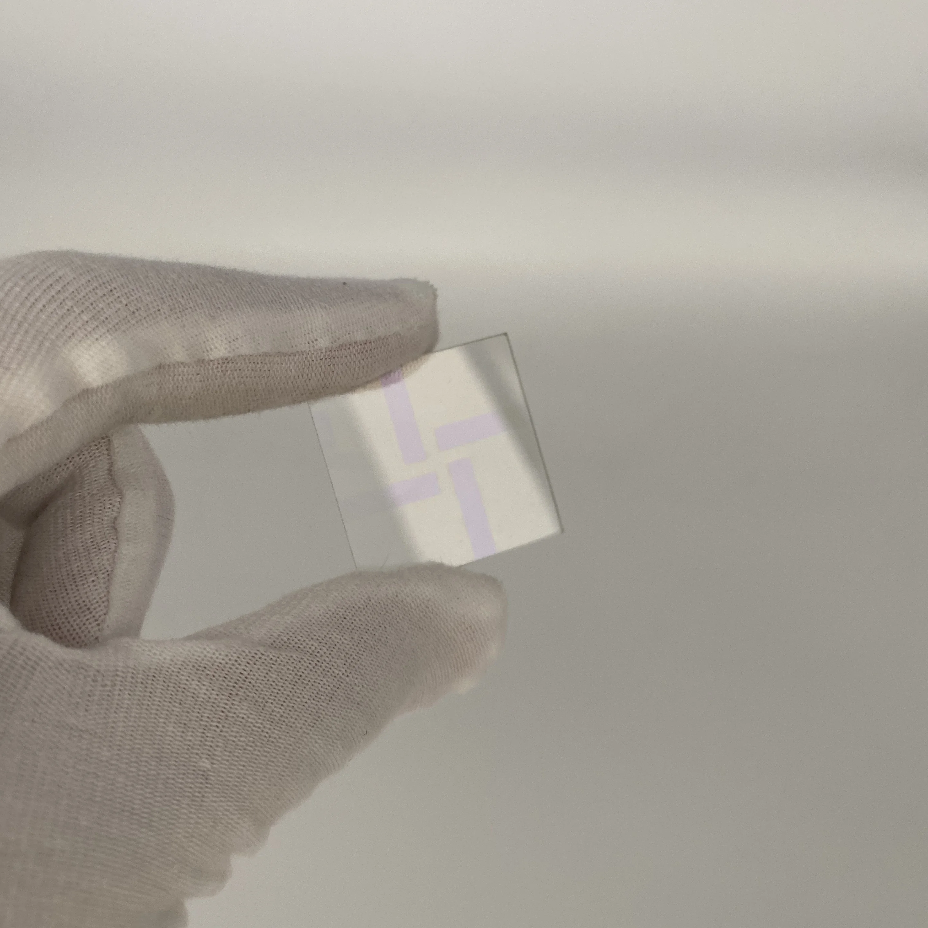 Custom 25x25x1.1mm Ito/fto Coated Conductive Pattern Glass For Lab ...