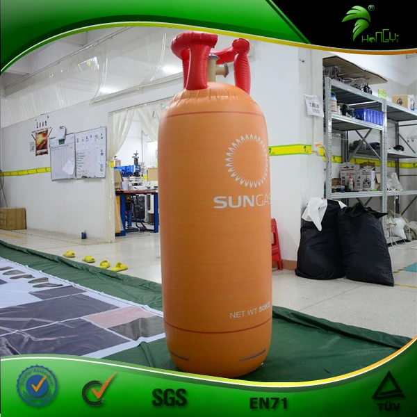 Advertising Inflatable Gas Cylinder Giant Inflatable Gas Tank Pvc ...