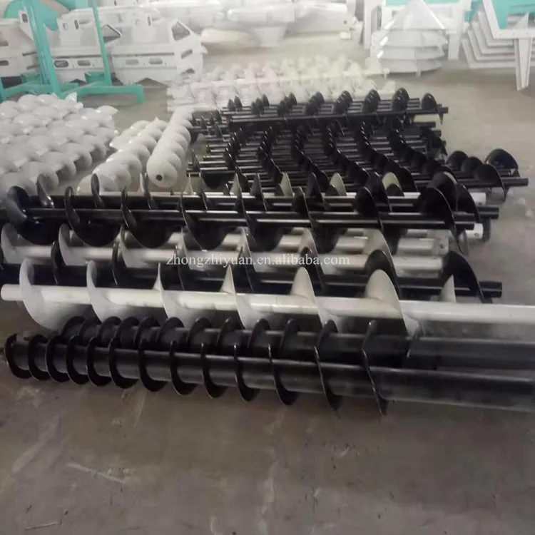 Small Flexible Spiral Augers Screw Conveyor for Silo Cement - Reliable ...
