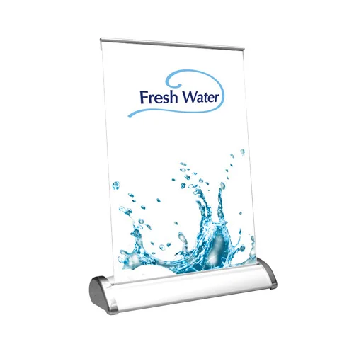 Aluminum Mini Roll up Banner - Retractable Banners A4