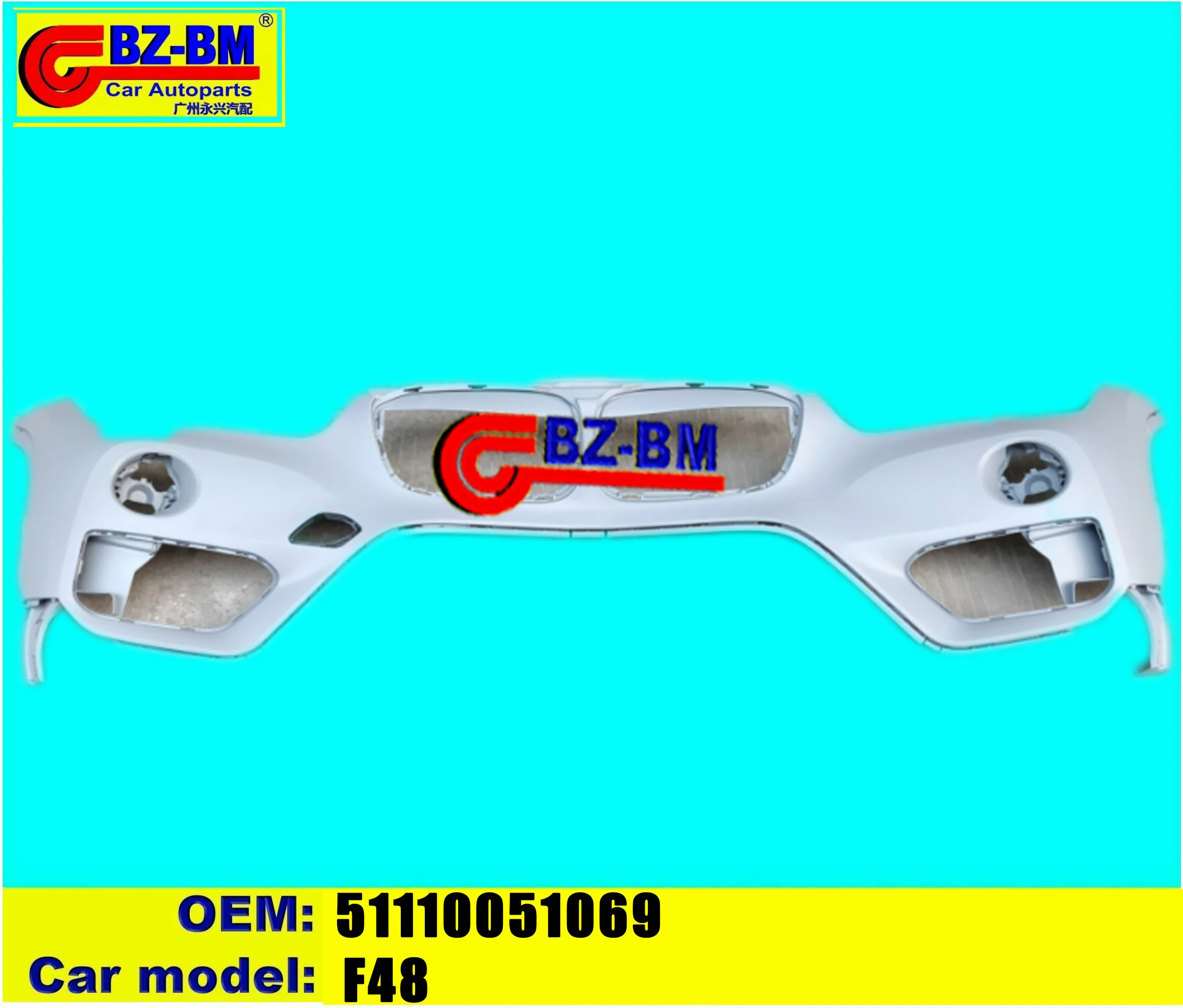 Front Bumper Front Guard Bar Wide Enlargement Bumper Is Suitable For X3 ...