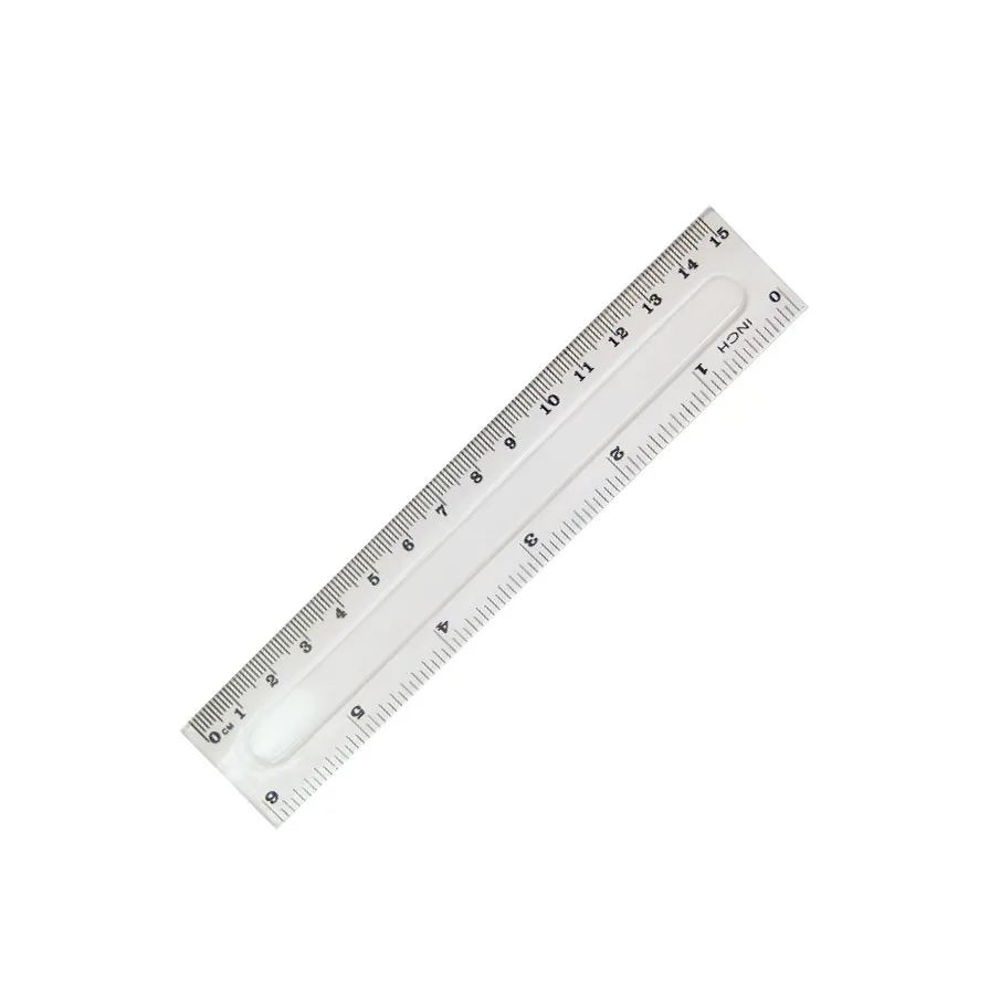 15cm Transparent Straight Plastic Vertical Ruler - Buy Plastic Ruler ...