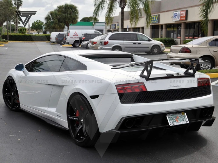 Sv Style Carbon Fiber Rear Spoiler for Lamborghini Gallardo LP560 LP570 ...