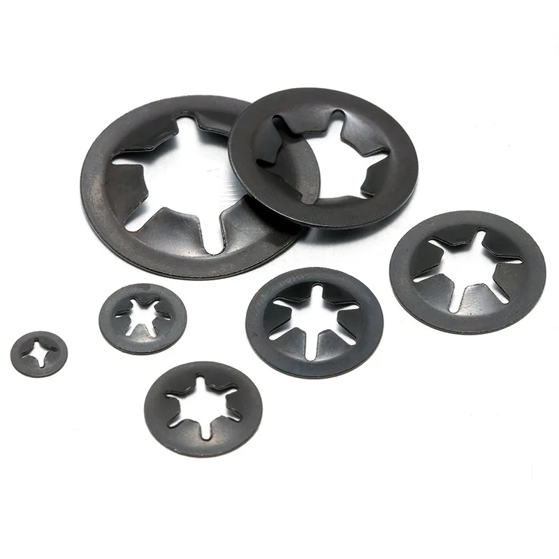 Spring Steel Push On To The Shaft Internal Tooth Spring Washer Quick ...