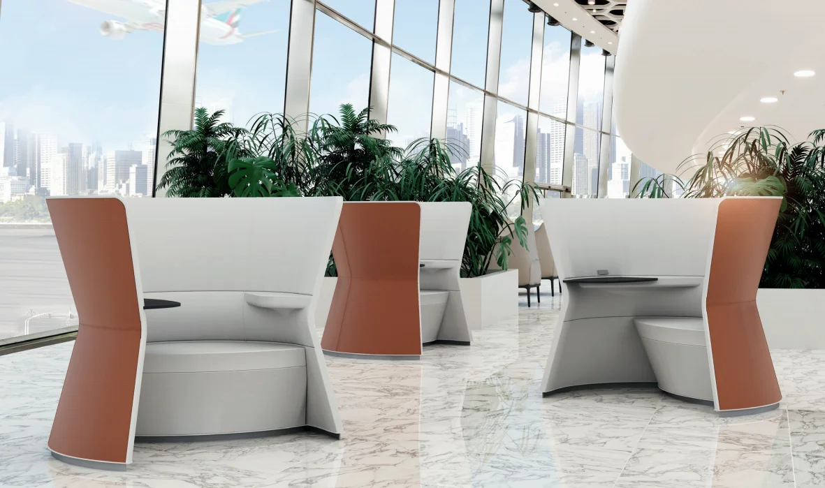 Cove Privacy Single Seating Public Lounges Receptions Waiting Chair ...