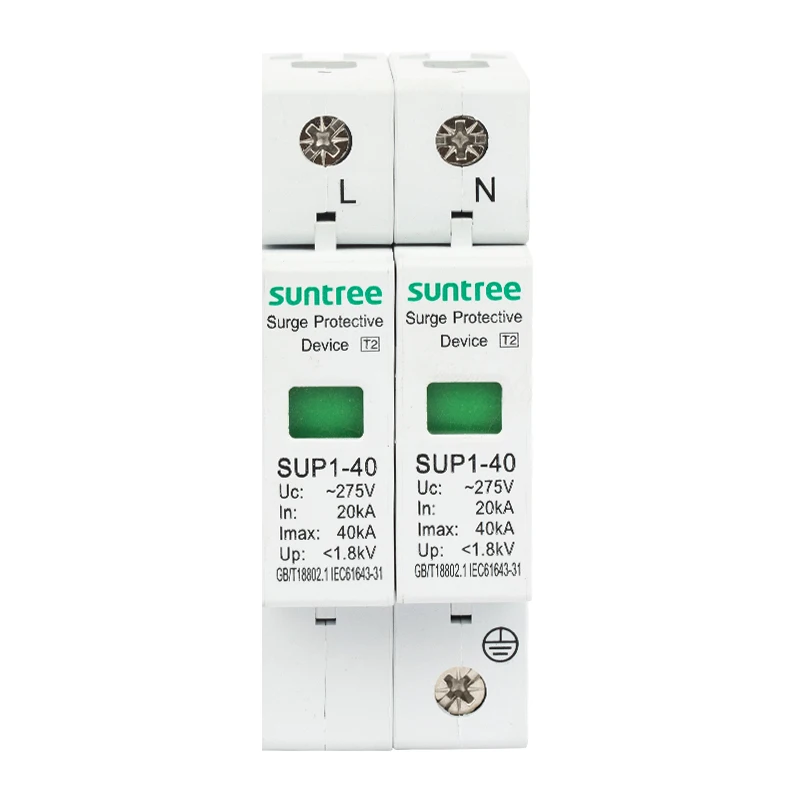 Suntree AC Surge Protector System SPD Device SUP1-40