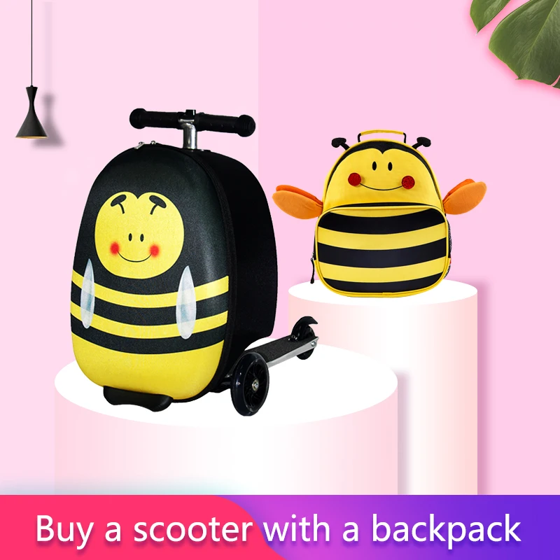 Kids Luggage Set - Travel in Style with Scooter Bags