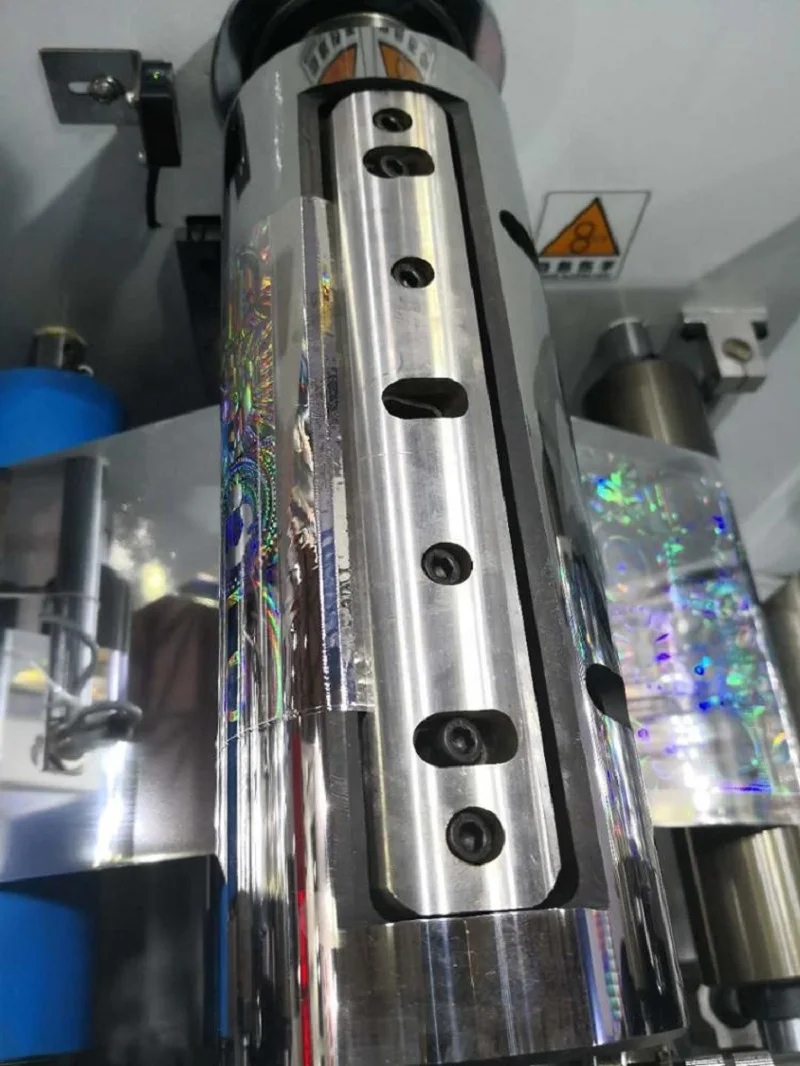 OR-180 Automatic Holographic Hologram Label Sticker Embossing Embosser ...