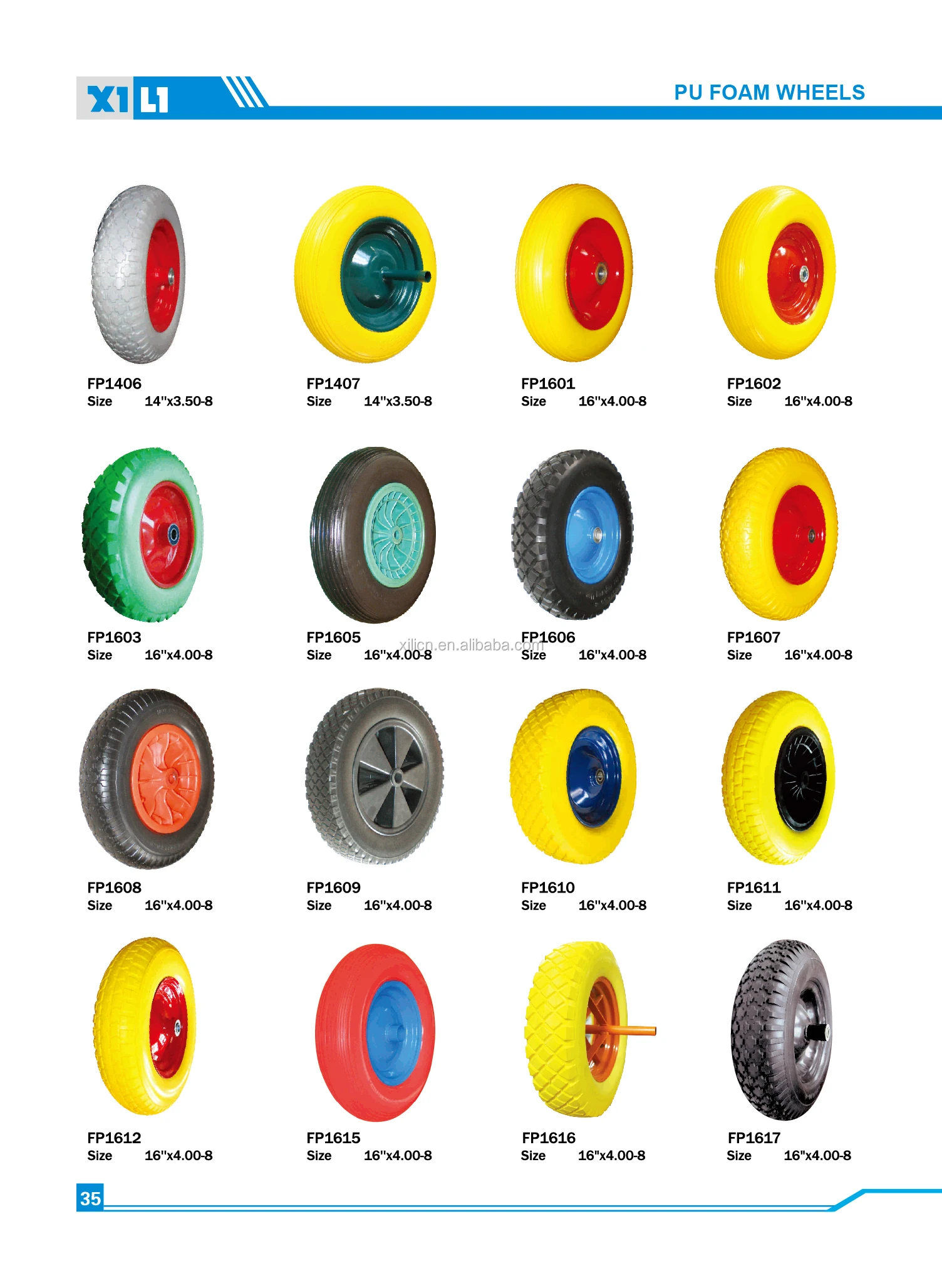 10 Inch Pu Foam Wheel Barrow Tyre - Buy Wheel Barrow Tyre Product on ...