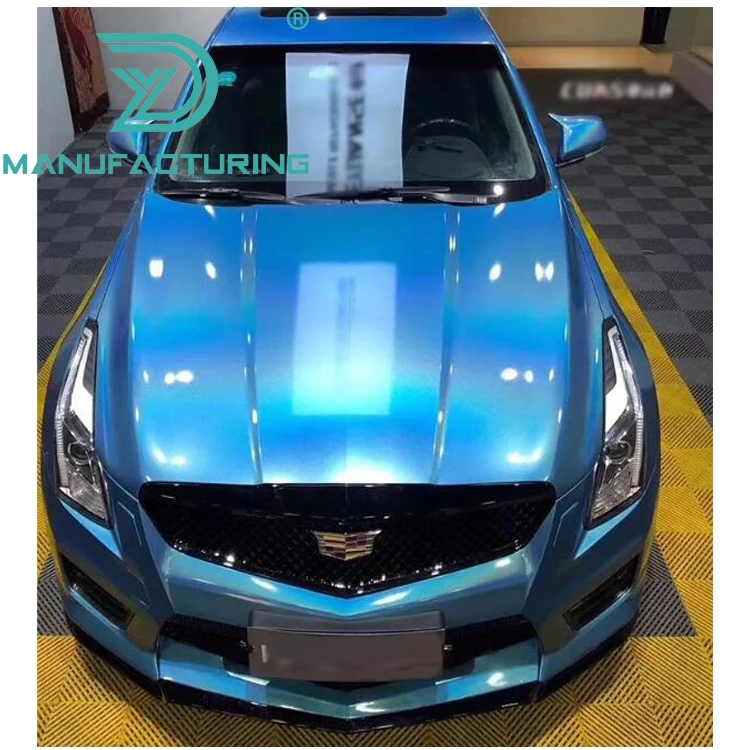 Laser Vinyl Holographic Auto Car Wrap Film Rainbow Car Body Decoration ...