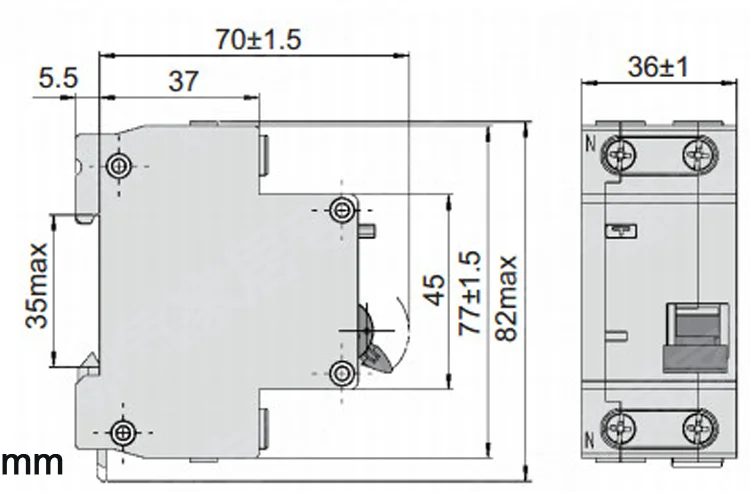 China Good Elcb Plug Electrical Symbol Circuit Breaker Elcb/rcbo/rcb ...