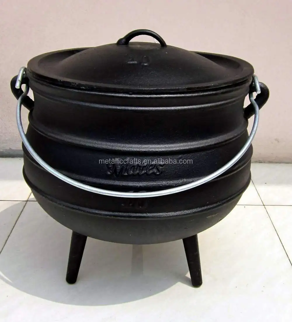 Durable Cast Iron Potjie Pot - Perfect for All-Season Cooking