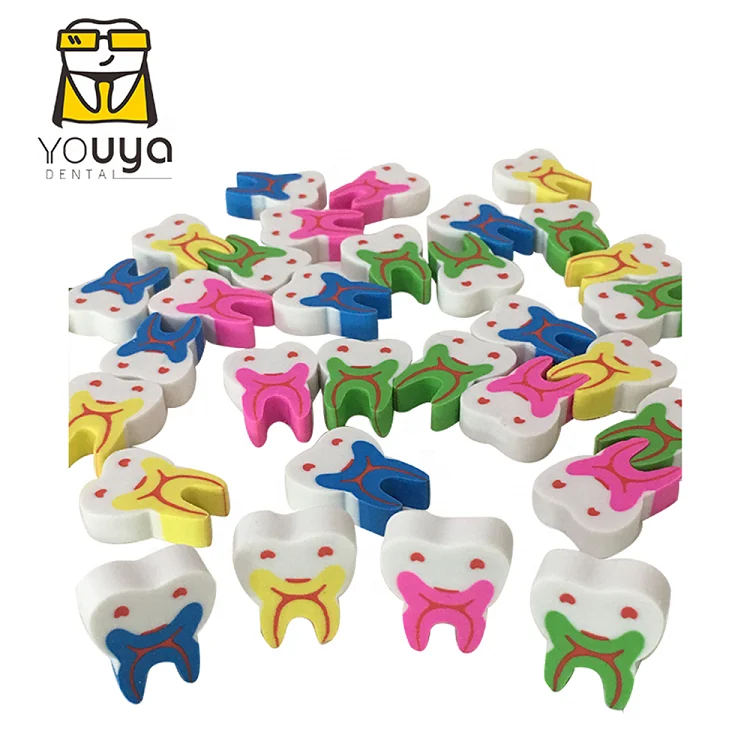 Molar Shaped Tooth Rubber Erasers For Dentist Dental Clinic School Gift ...