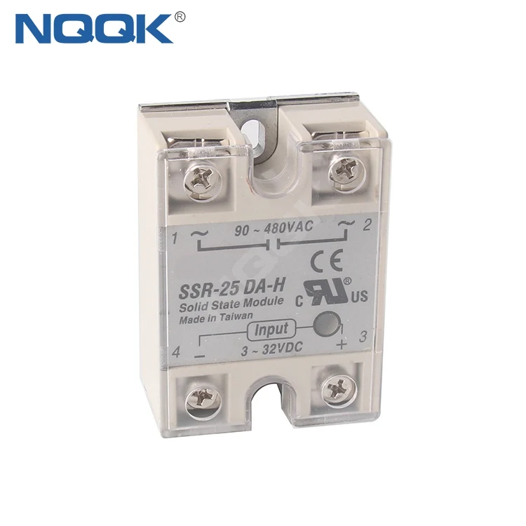 Ssr-25 Da-h 25a 480v Ac Miniature Solid State Relay For Cnc Machinery & Oem