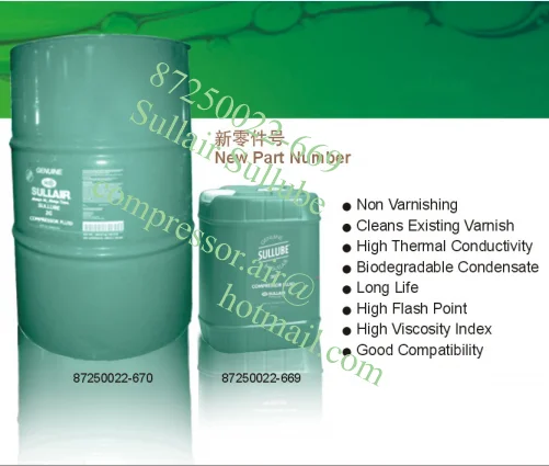 Lubrifiant 250022-669 Sullube 32-Lubricant, Sullube 32, 5 gallons ...