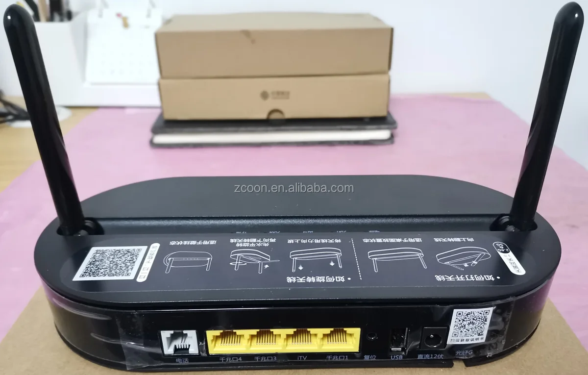 Dual Band Onu Huawei Hs8145v5 Gpon Onu With 4ge+1pots+1usb+2.4g&5g Ac ...