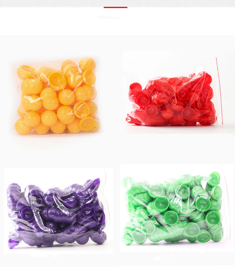 Wholesale 10mm 28mm 95mm Toy Capsule Ball - Buy 95mm Plastic Empty ...