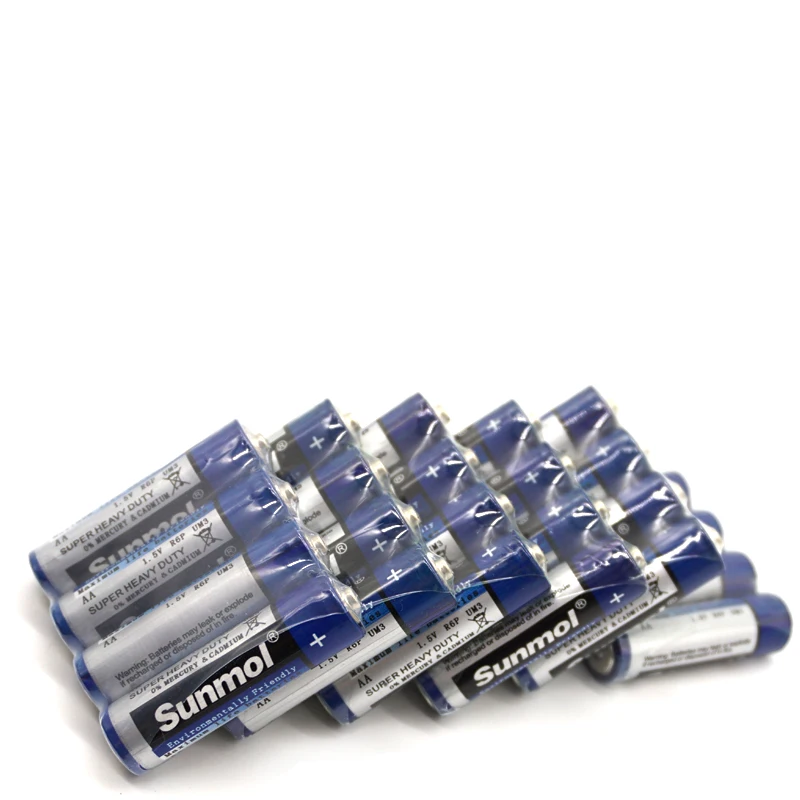 R6 Um-3 Super Heavy Duty Aa/aaa Zinc Carbon Battery With Good Quality ...