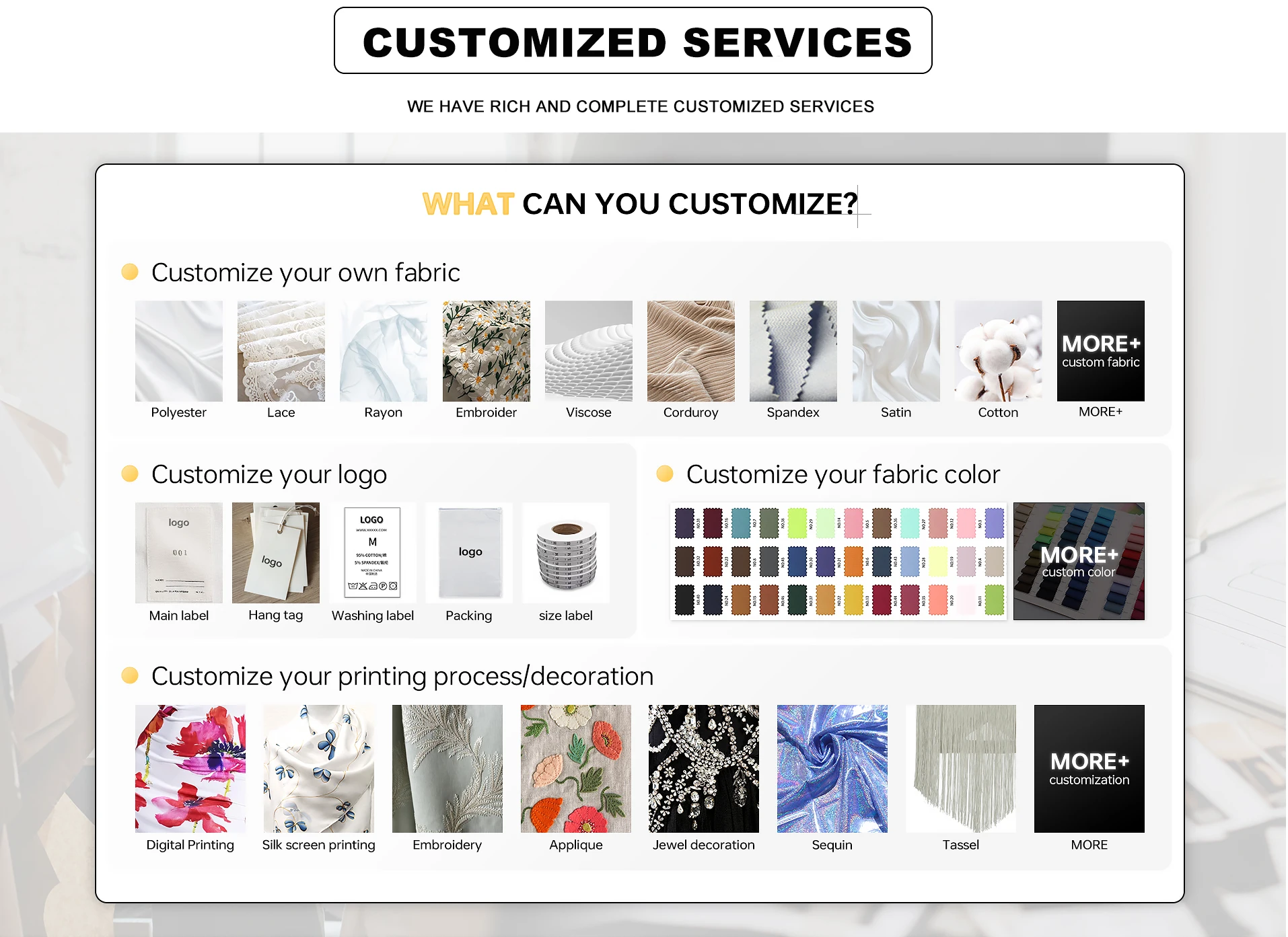Company Overview - Guangzhou Junyuan Costume Limited Company