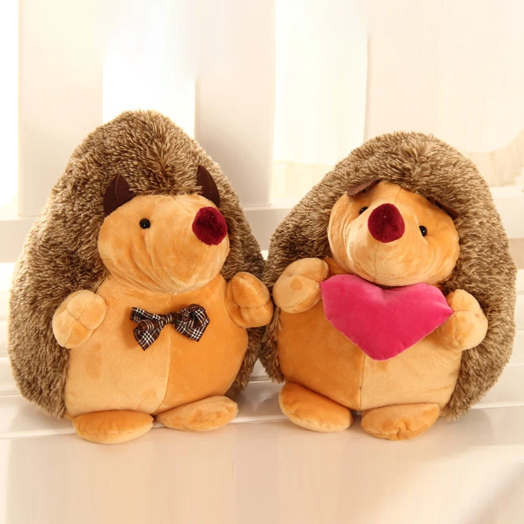 Customized Cute Hedgehog Plush Stuffed Animal Toys Hanging Soft ...