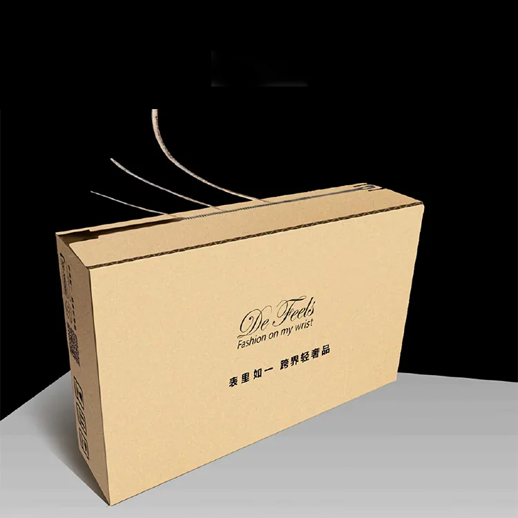 Custom Corrugated Mailing Boxes with Tear Strips & Zippers