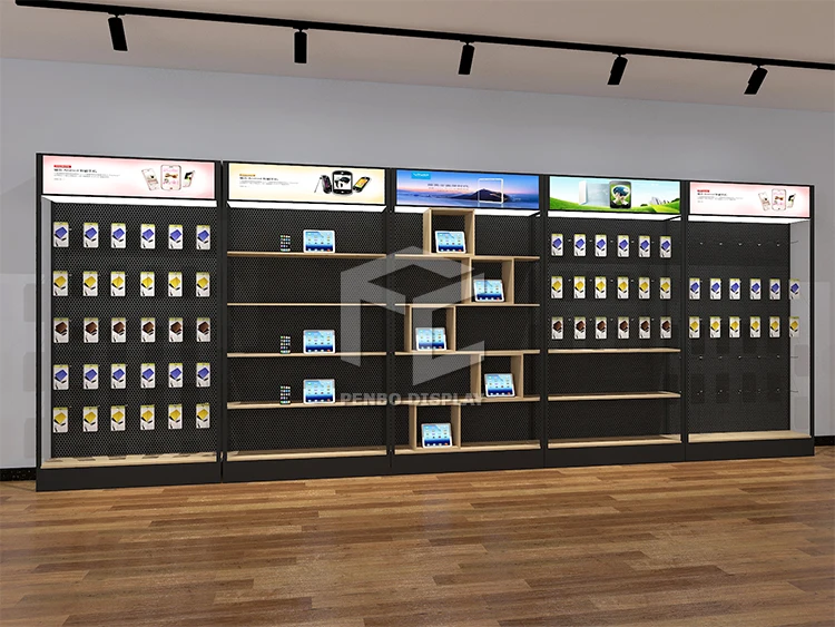 Hot Sale Mobile Phone Display Stand Cell Phone Wall Display Stands ...