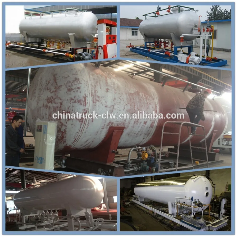 Factory Selling Customized 5 M3 To 120 M3 Skid-mounted Lpg Tank Station ...