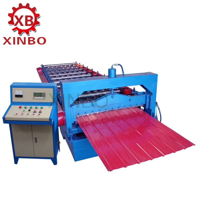 Galvanized Coat Metal Tole Roof Tile Sheet Mill Corrugated Rib R Panel ...