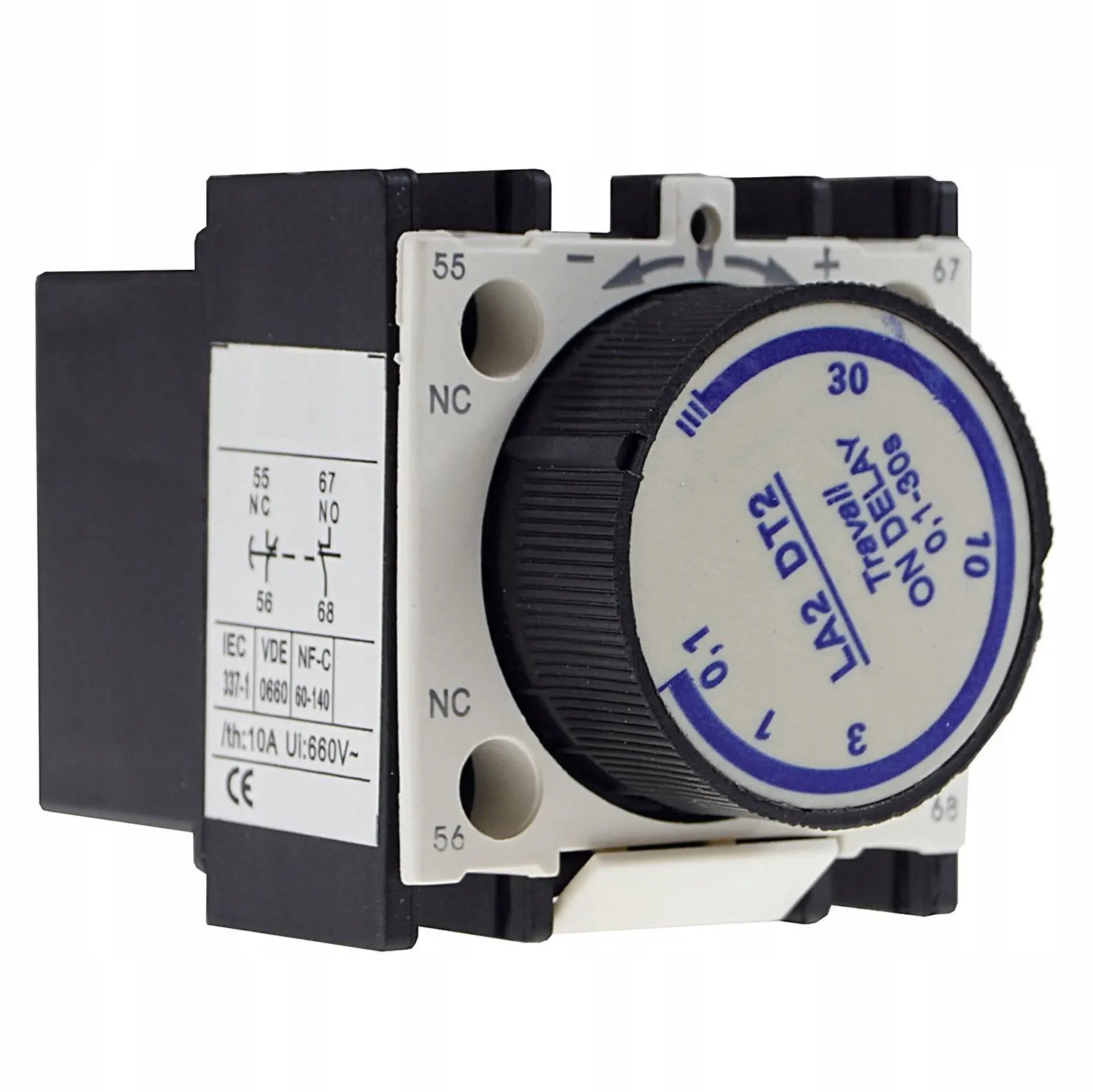 La2 D La2-dt0 La2-dt2 La2-dt4 La2-dr0 La2-dr2 La2-dr4 On Delay Time Delay Contact Block For Lc1d ...