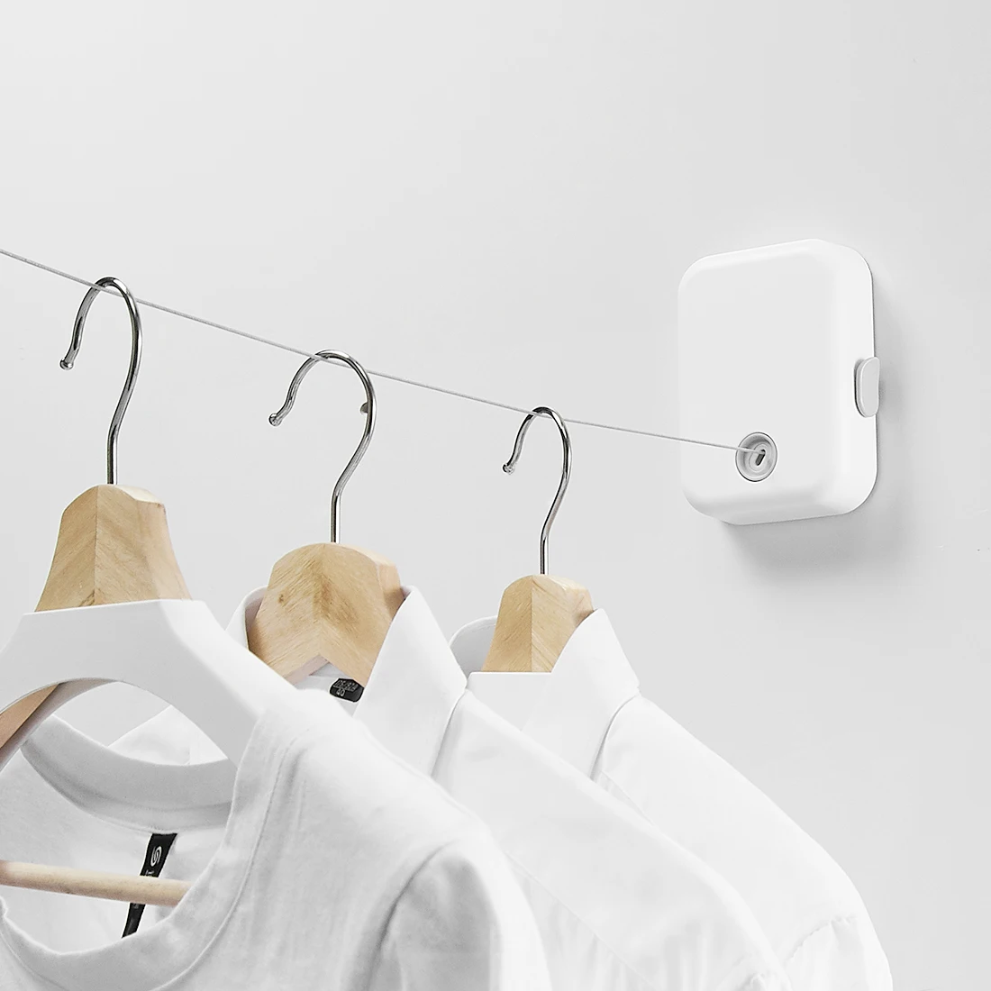 Flg Square Clothesline Indoor/outdoor Portable Retractable Clothesline ...