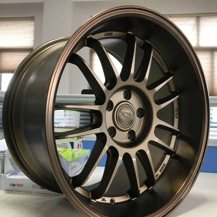 Thailand 18x9.5 18x10.5 Staggered Bronze Two Tone Alloy Wheels Rims ...