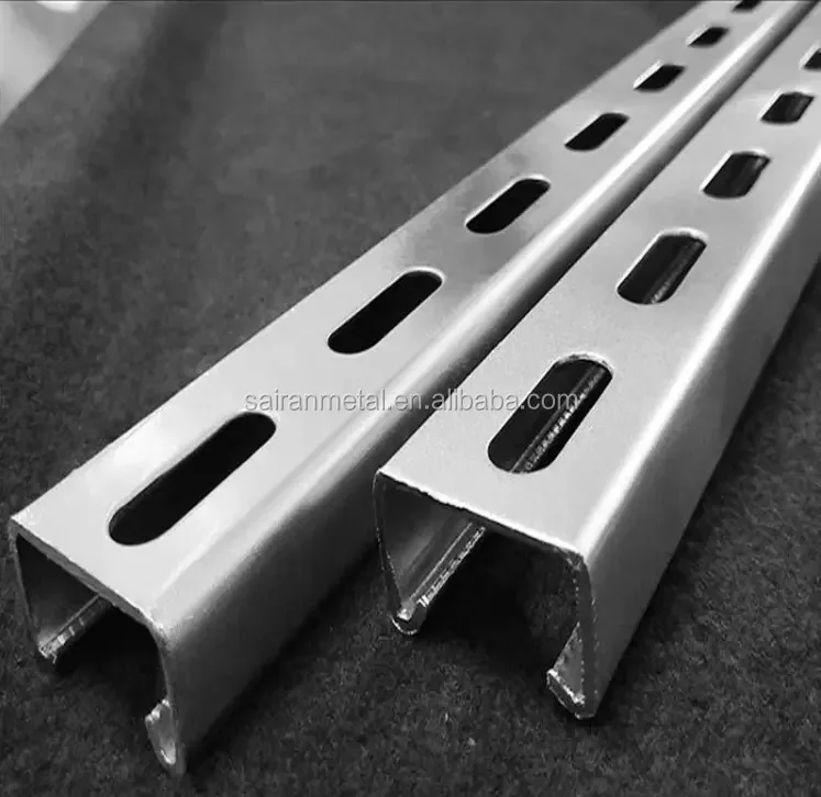 Galvanized Steel Profile Perfiles C Montantes 38mm Solera Angulo ...