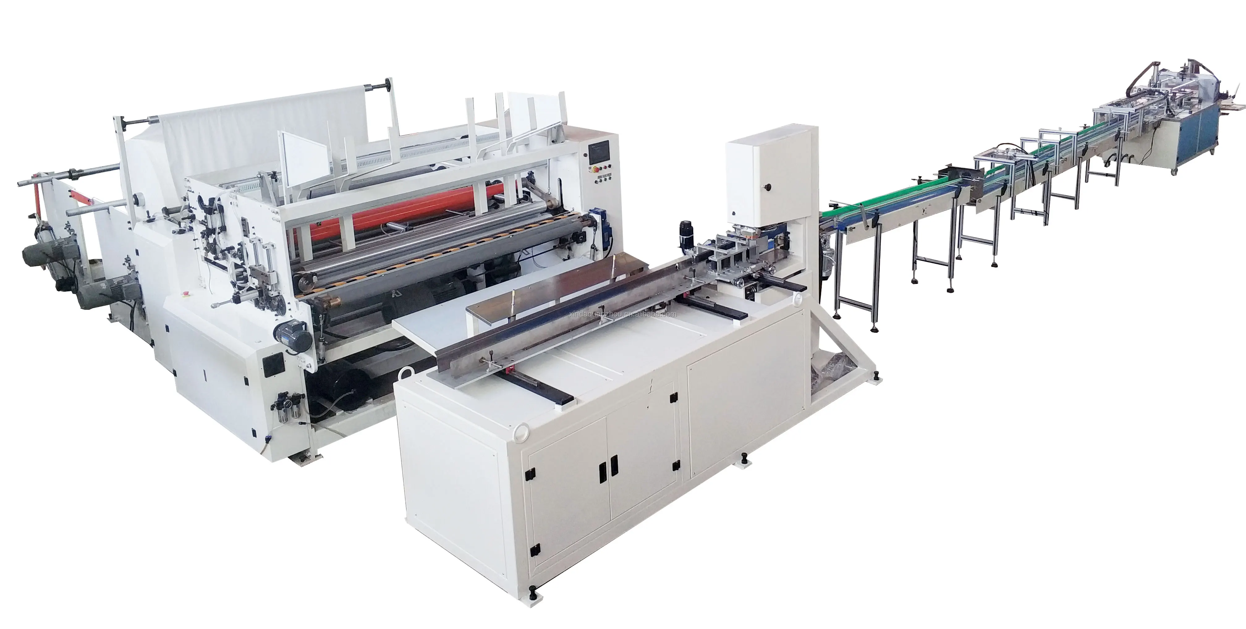 Automatic Toilet Tissue Paper Roll Making Machine - Xinda