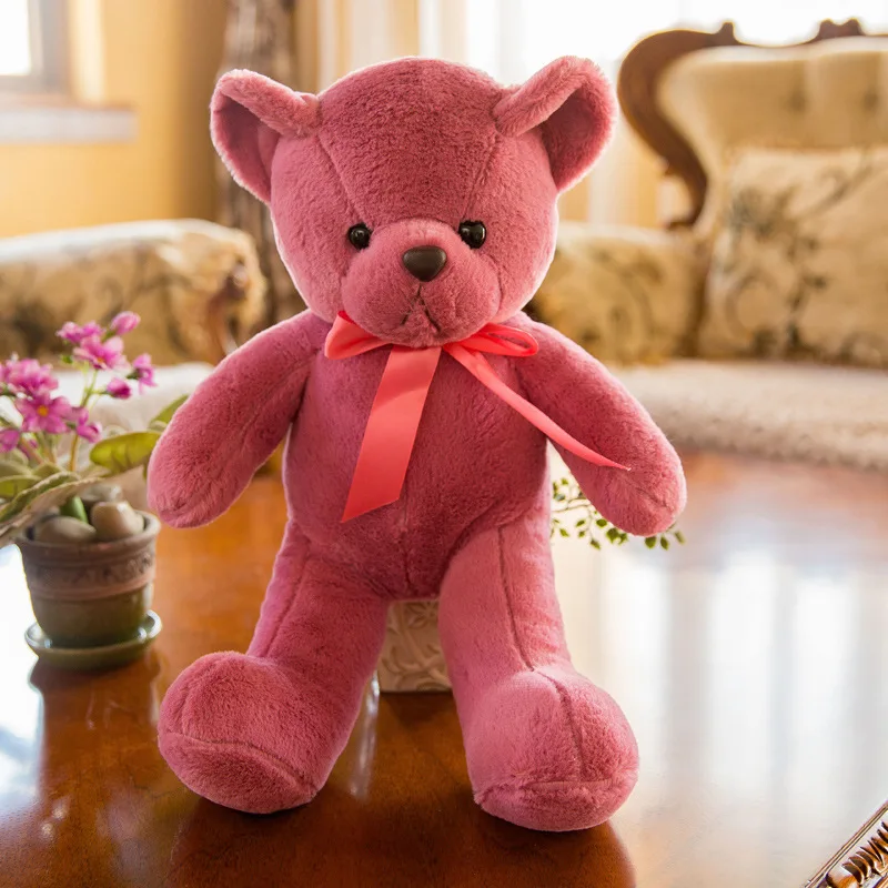 25-60cm Teddybear Doll Girl Bear Plush Toy Company Employee Holiday ...