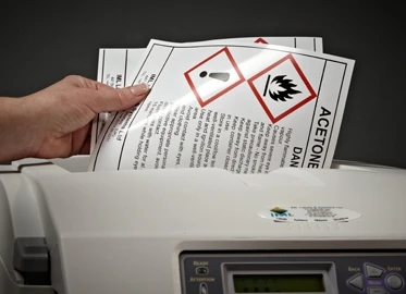 Ghs Bs5609 Pigment Ink Printers Label Matte Gloss Sticker Inkjet Paper ...