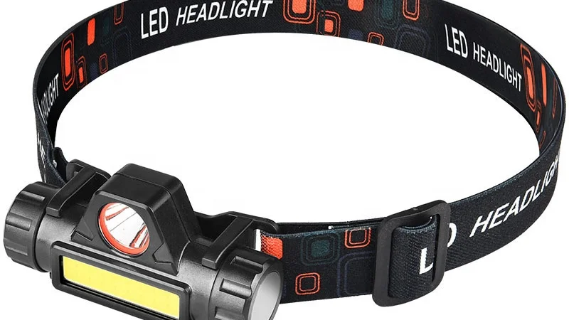 Waterproof Mini Led Headlamp Usb Rechargeable Cob Headlights Light ...