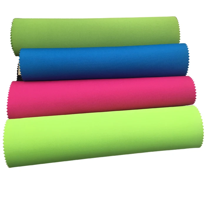 Neoprene Laminated Jersey Fabrics Breathable 3mm Soft Lightweight ...
