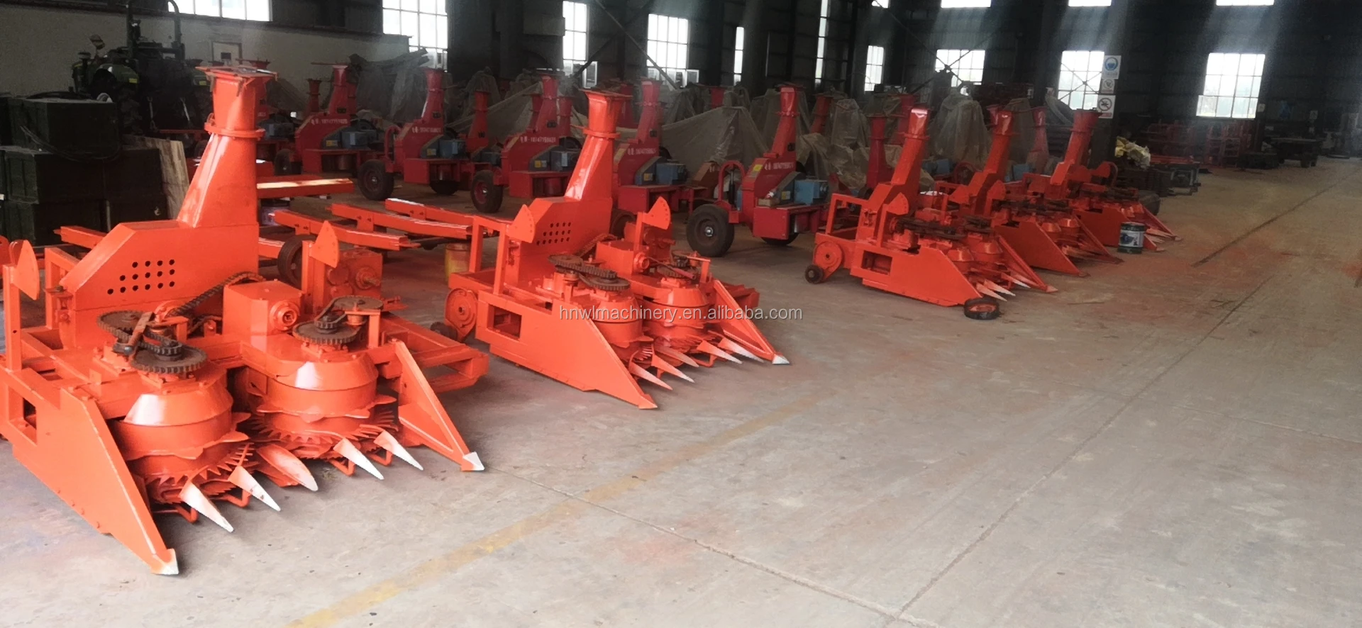 Double Rows Corn Silage Green Forage Harvester Mini Corn Forage Maize ...