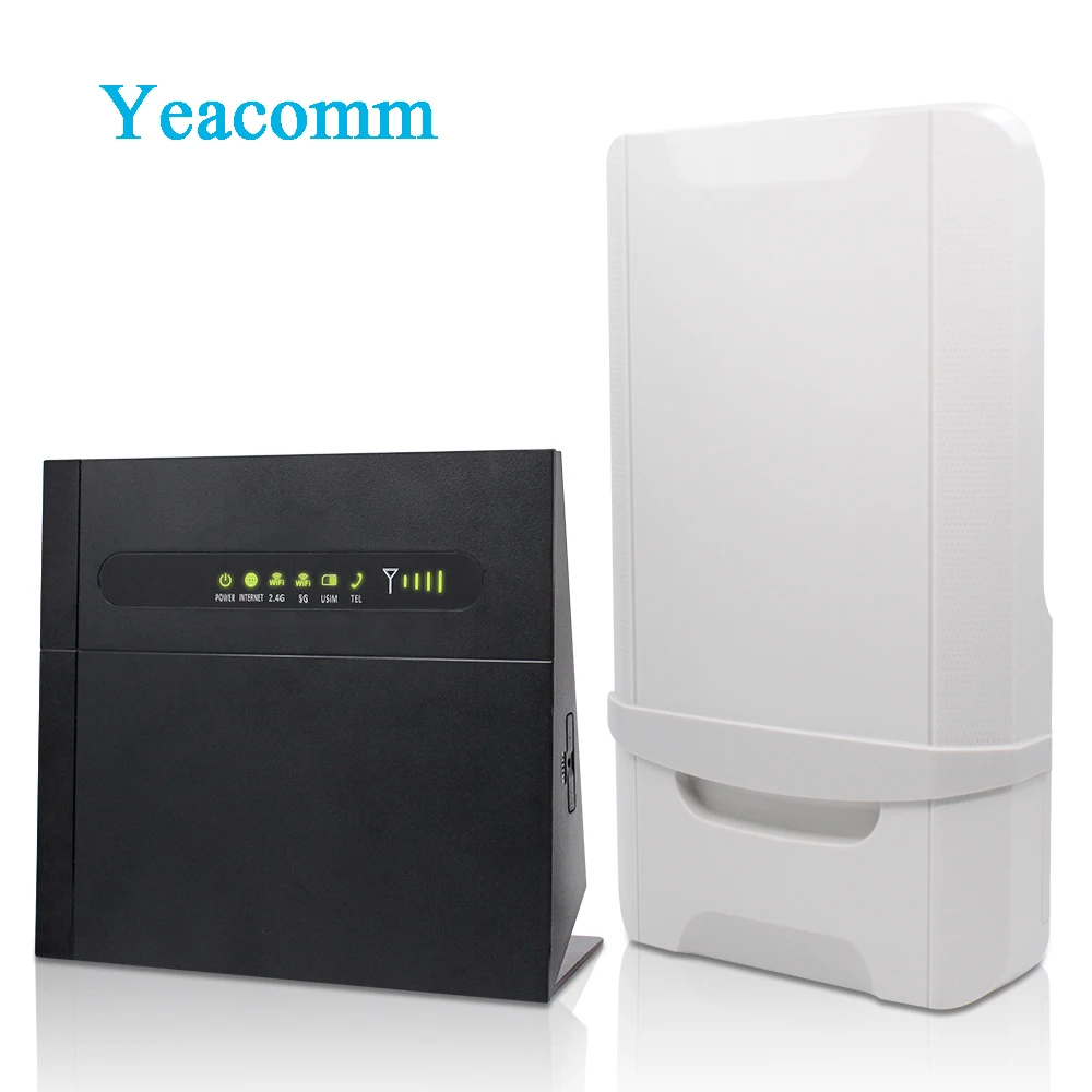 Yeacomm YF-32K 4G ODU LTE-A Cat6 300M Outdoor CPE Wifi Router