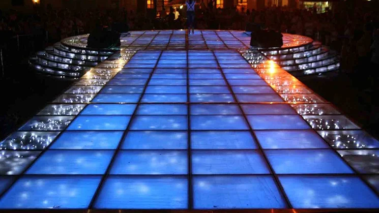 Luxury Wedding Glass Stage Platform,Aluminium Transparent Plexiglass ...