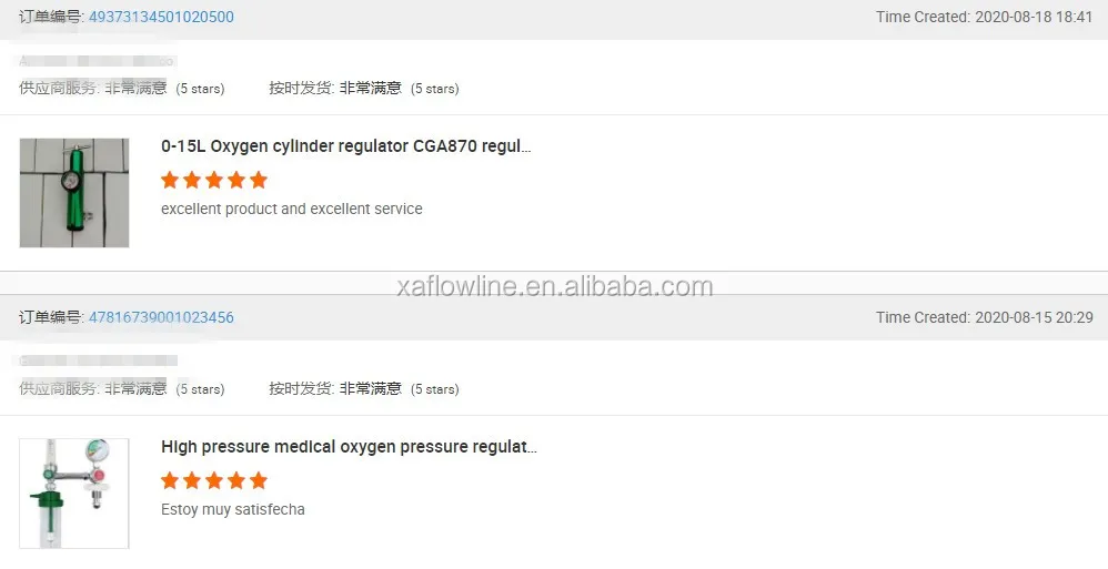 Portable Medical Use Oxygen Demand Valve for Patient Regulator