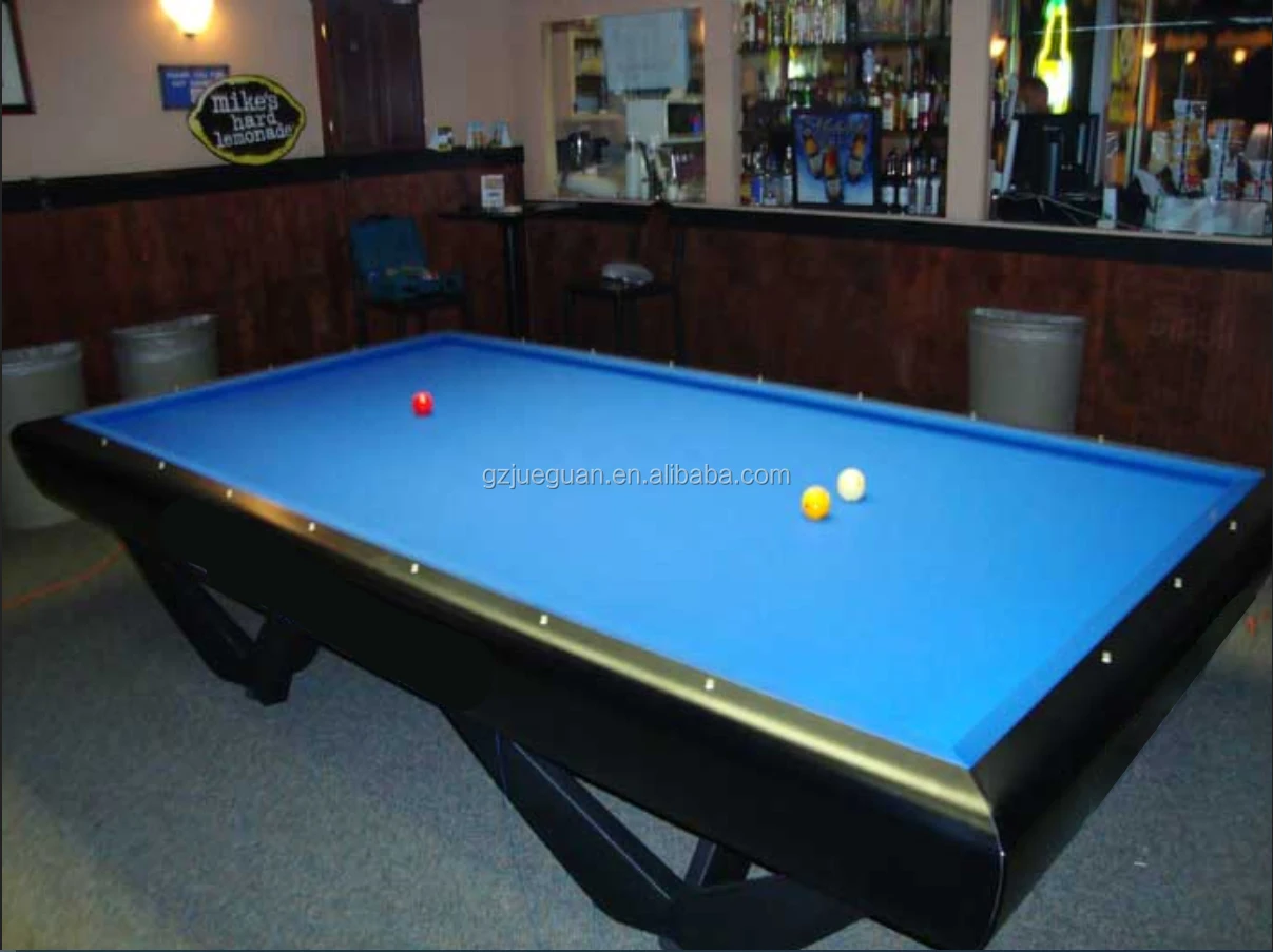 Pool Game with No Holes - 3 Cushion Carom Billiard Table