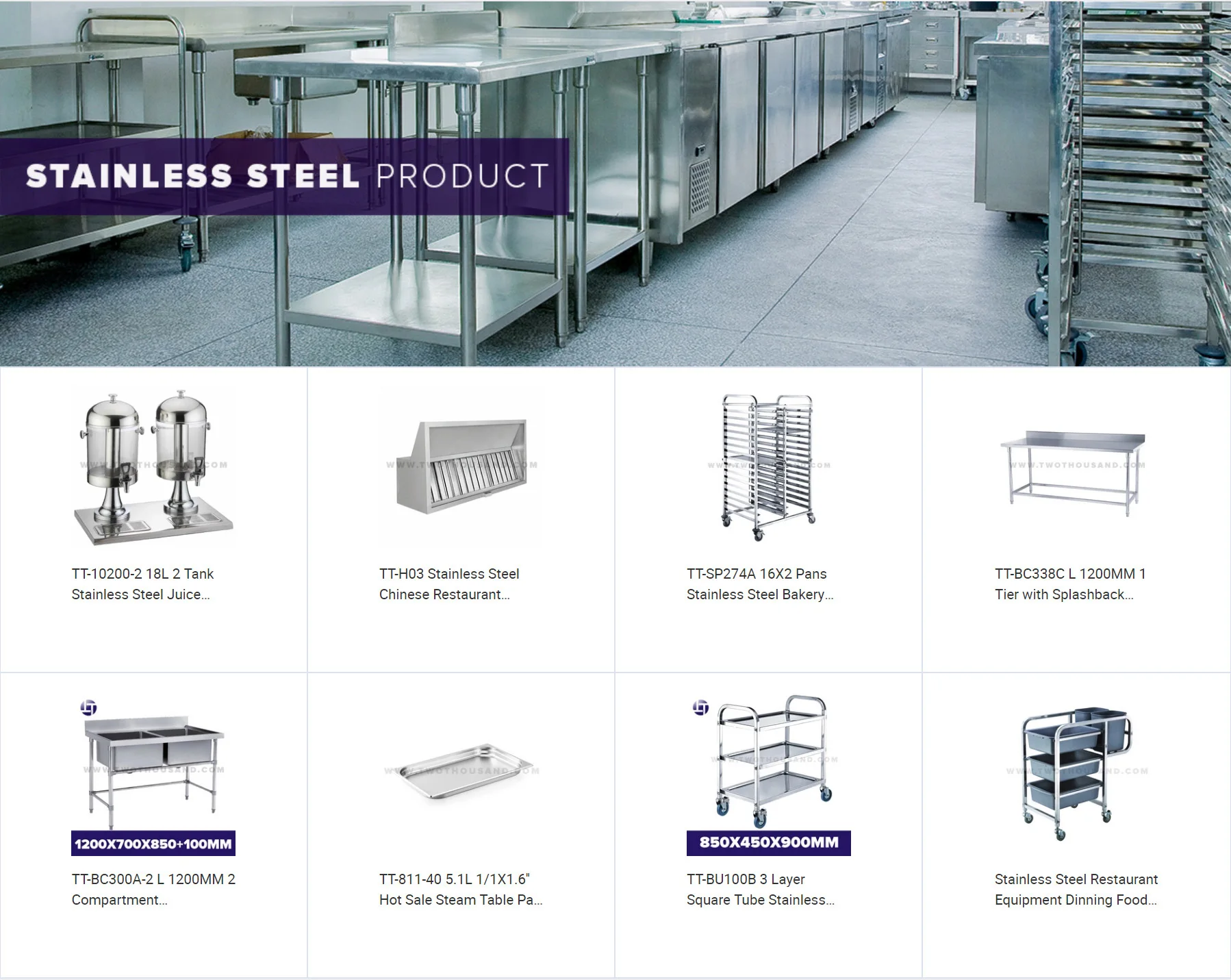 Commercial Restaurant Kitchen Equipment Supply by Twothousand Machinery ...