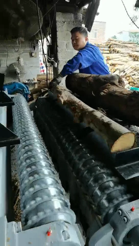Wood Log Debarker Machine For Hard Peeling Tree Species Heavy Duty 1300 ...