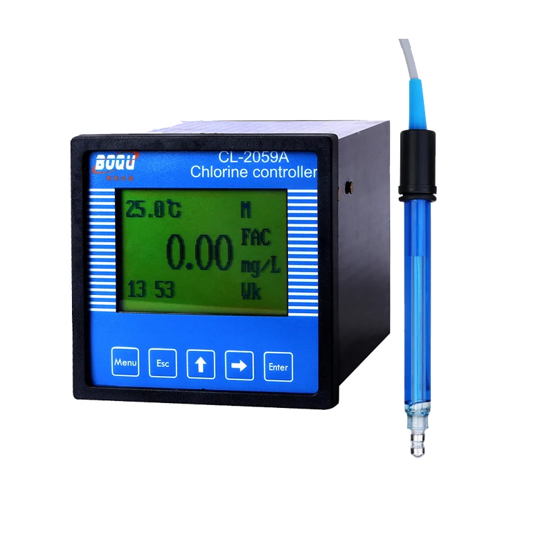 Cl-2059a Online Water Treatment Analyzer Residual Chlorine Cl ...