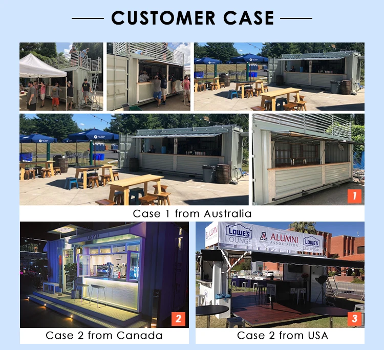 Best Selling Portable Prefab Bar Container House - 5+ Years Warranty