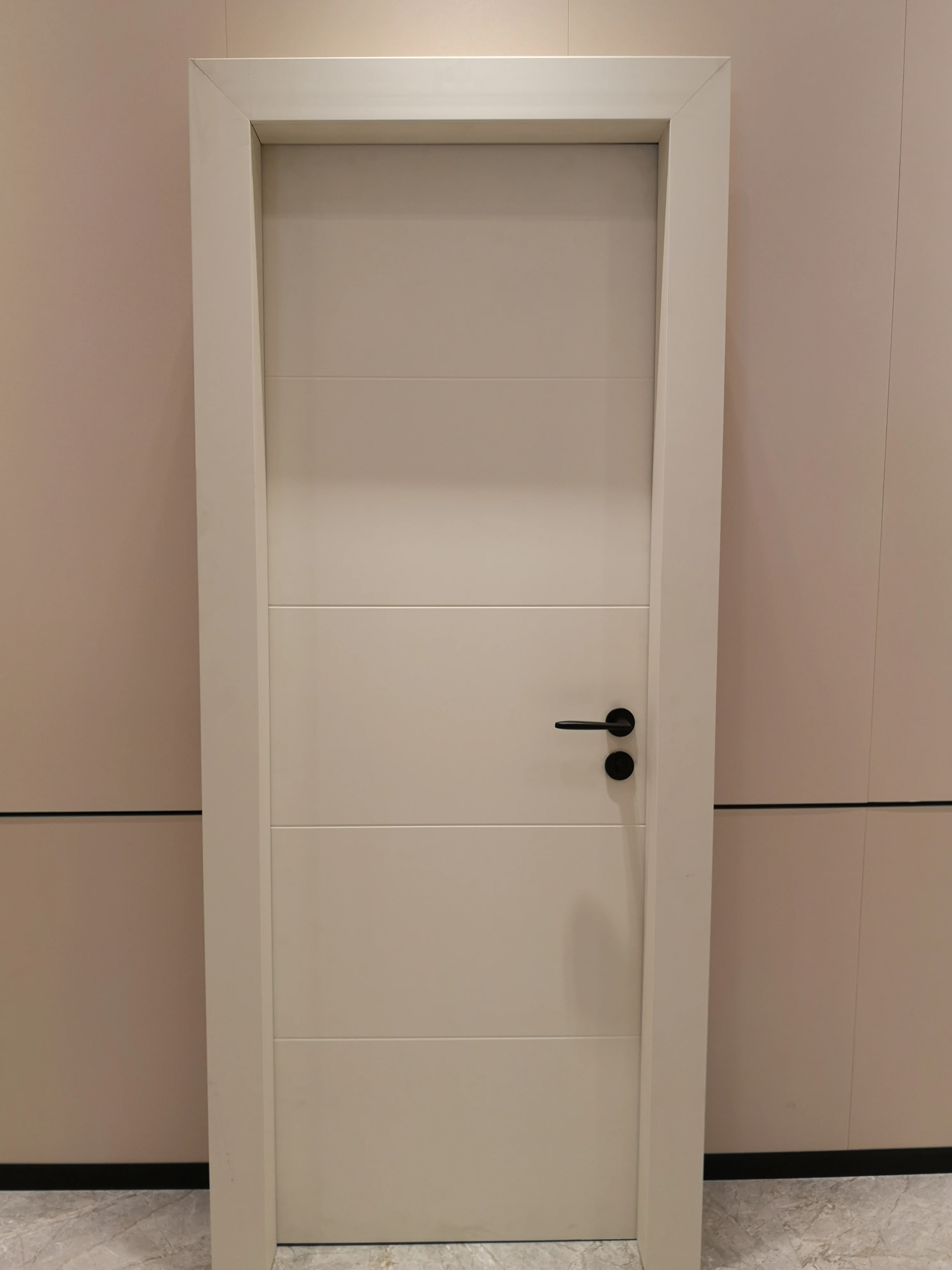 Waterproof Double Decorative Interior Wood Wpc Skin Frame Doors - Buy ...