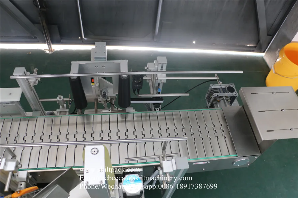 SKILT Automatic 5 Gallon Bucket Labeling Machine - High Accuracy