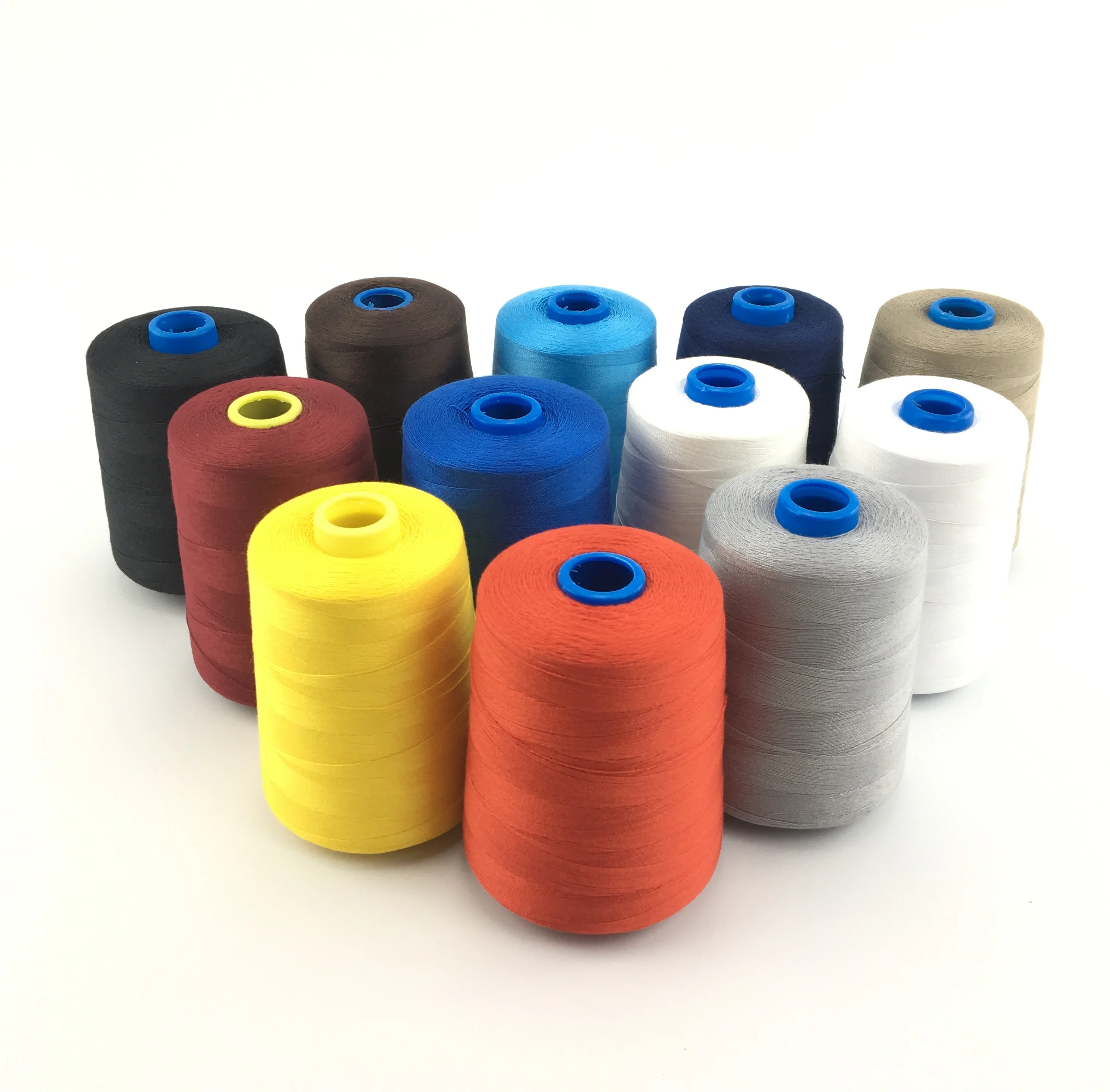 Factory Price Colorful Rainbow Sewing Thread Rainbow Color Polyester ...